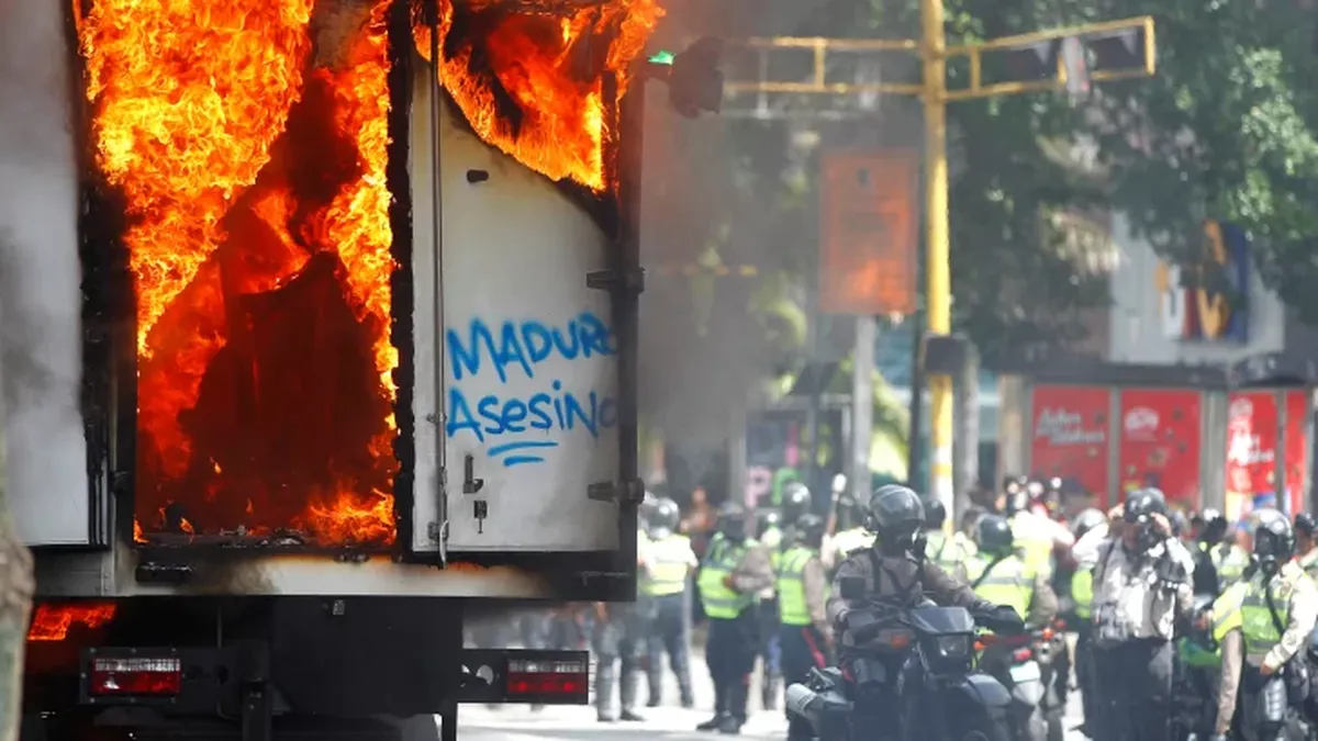 La policía chavista asesinó de tres disparos en el tórax a un joven y ...