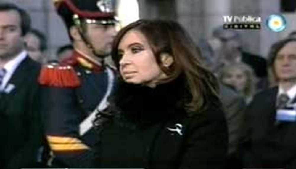 CFK participó del Tedeum por el 25 de mayo en Bariloche