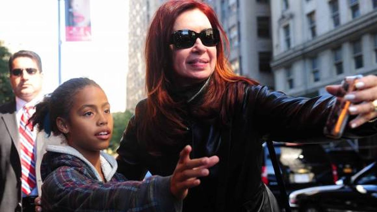 CFK llegó a EEUU y se prepara por Evita