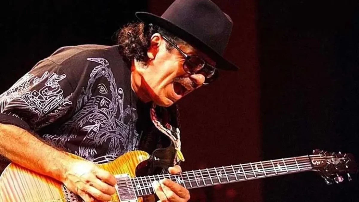 El guitarrista Santana le pidió casamiento a su baterista en un recital