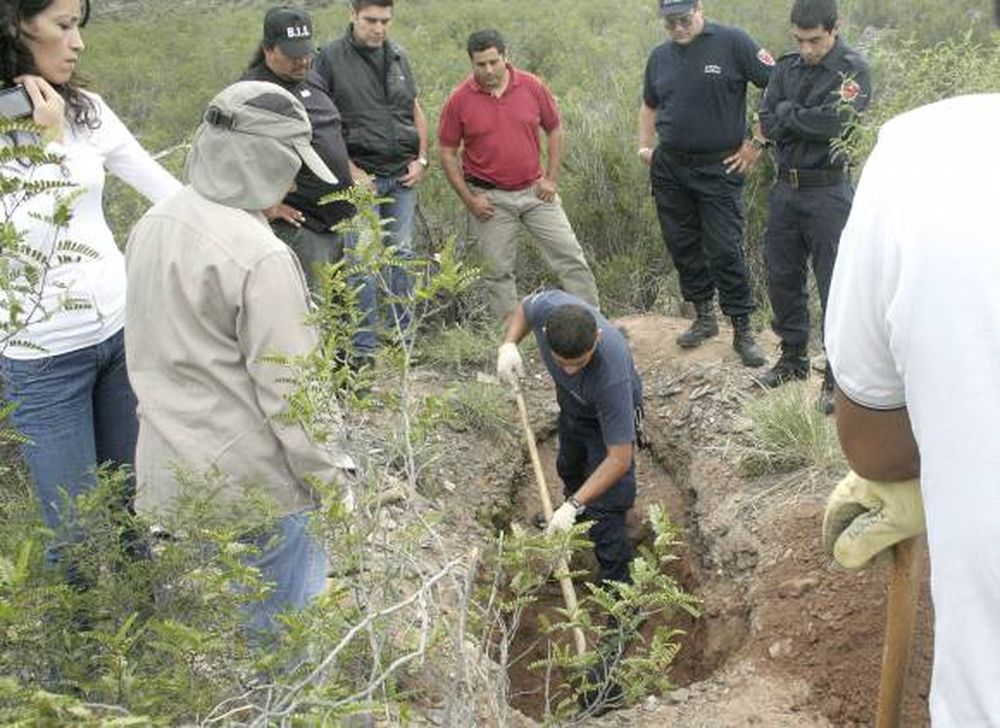 Restos de un pie: volverán para un nuevo rastrillaje