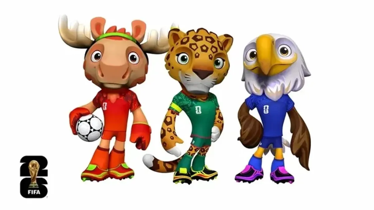 Se conocieron las mascotas oficiales del Mundial 2026: un alce, un ...