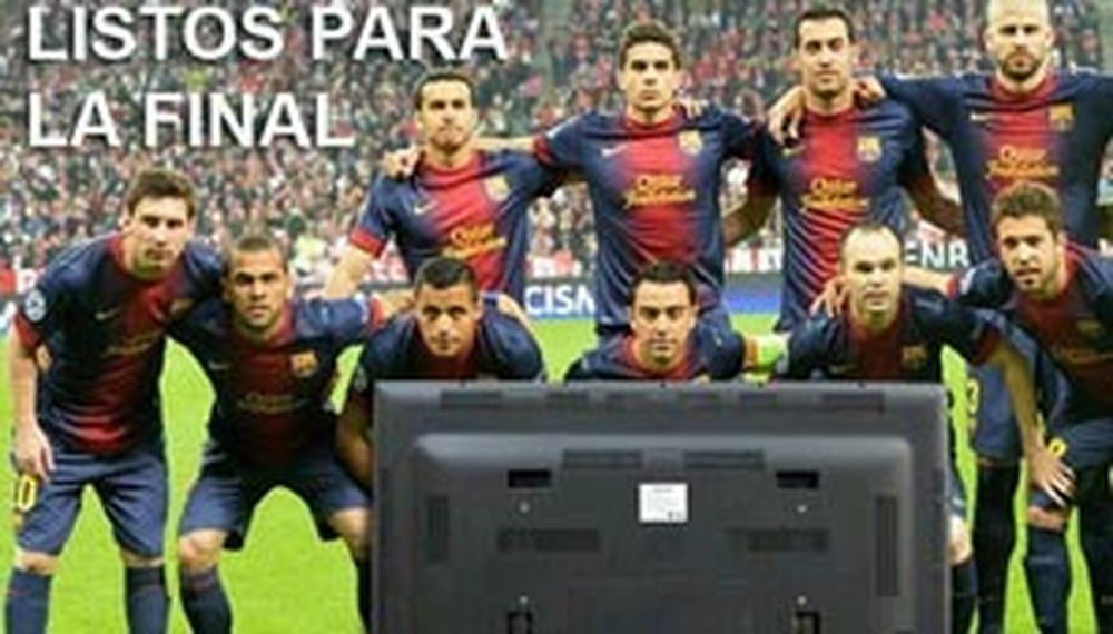 Contra el Barça, también
