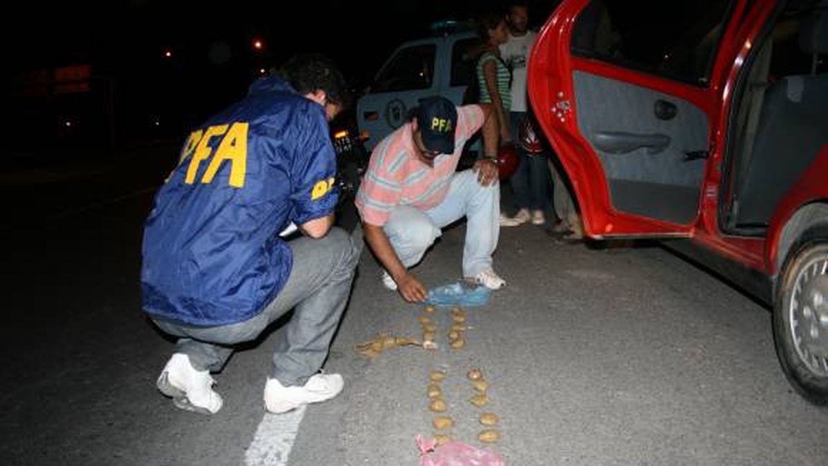 Hallan 500g. de droga