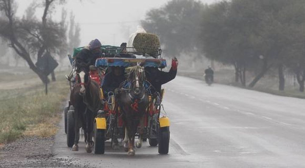 La lluvia ganó: esperan que la Cabalgata arranque hoy