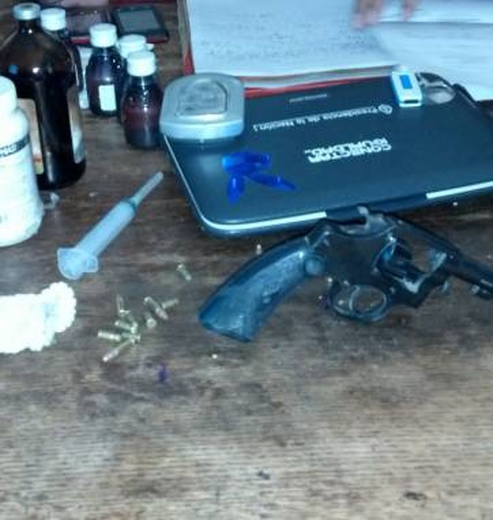 Cayó con armas, cocaína y aves de venta ilegal
