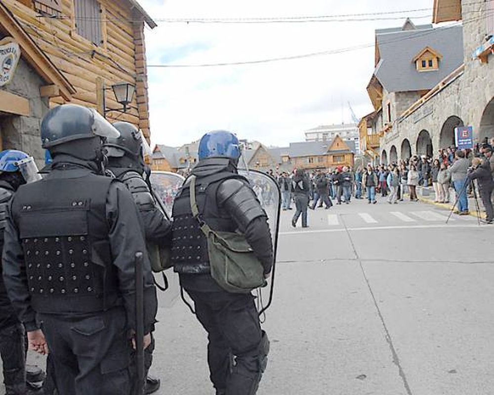 Días de furia en Bariloche