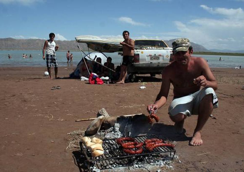 A la playa en bici y burro