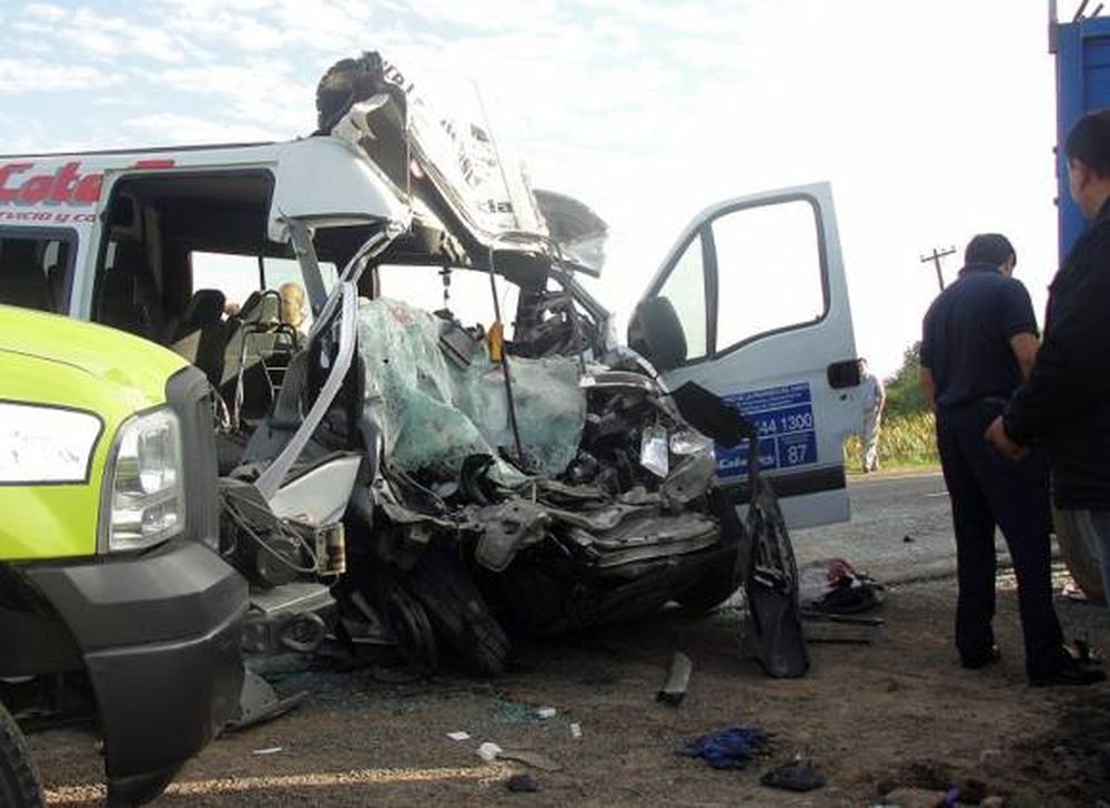 Siete fallecidos por un choque frontal en Chaco